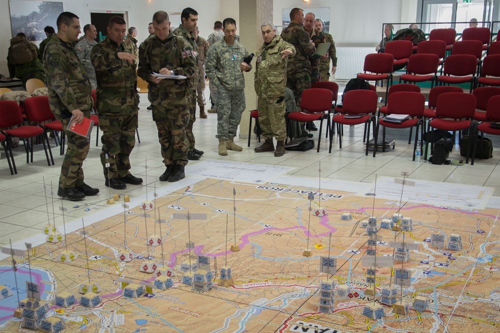USANATO Soldiers with French Rapid Reaction Corps work for NATO Joint ...