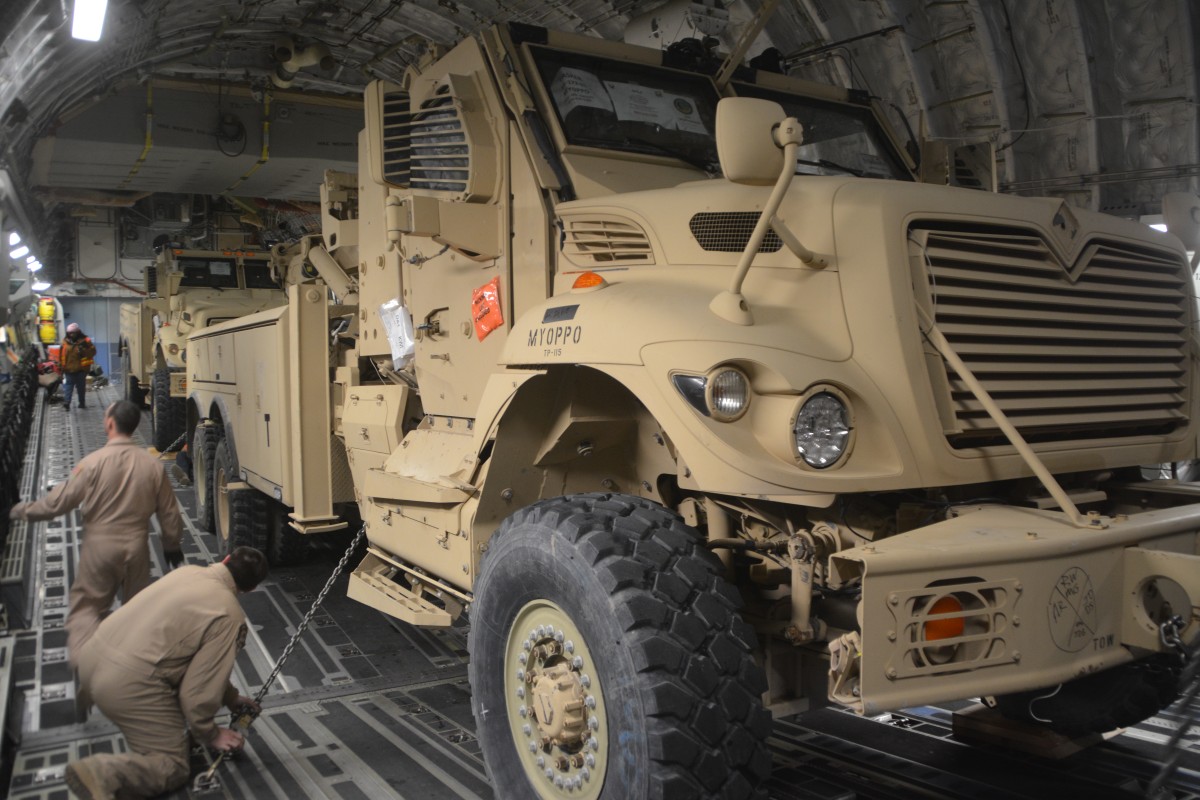Mine-resistant, ambush-protected recovery vehicles key in mission ...