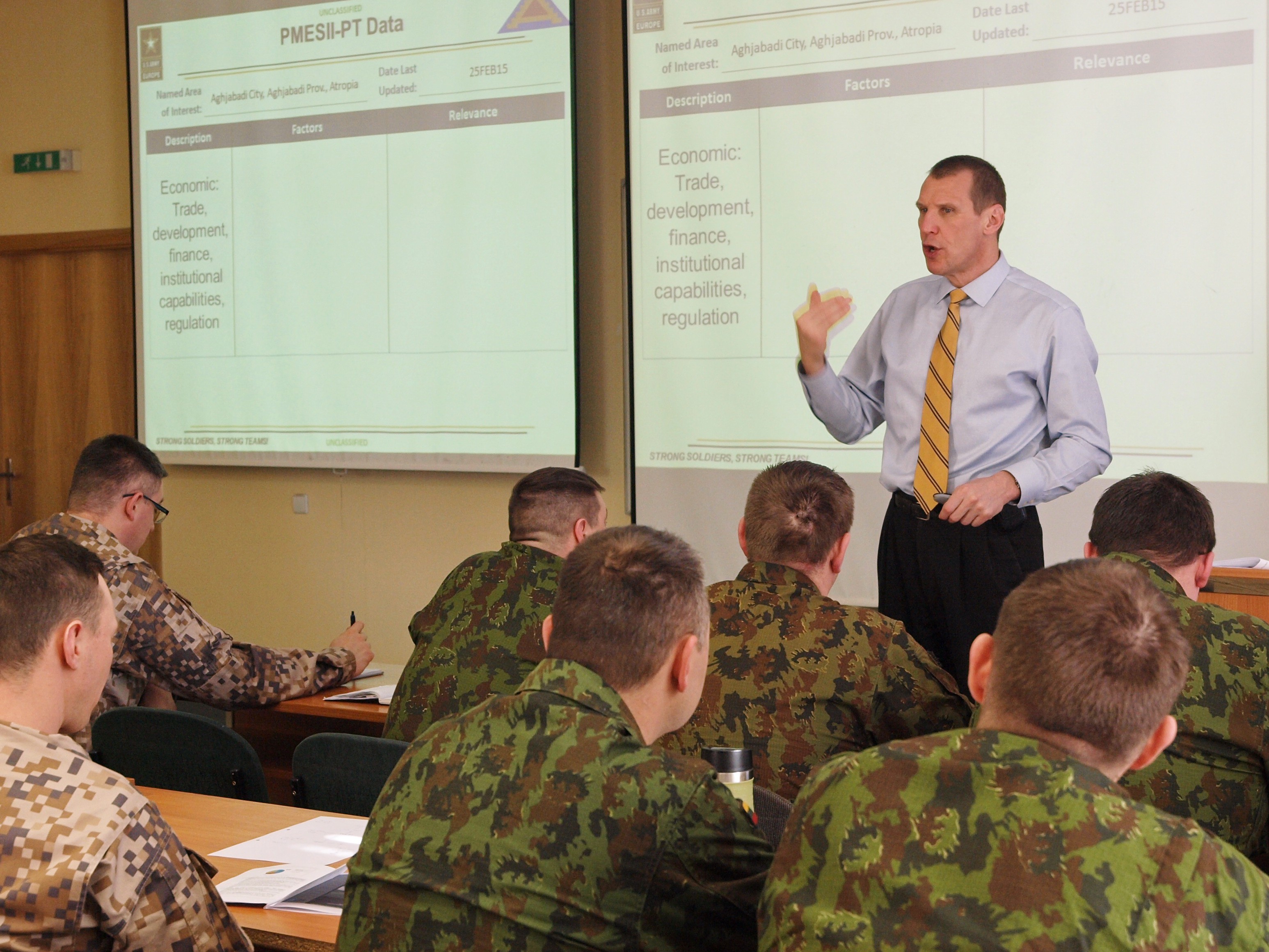 JMRC supports Lithuanian command and staff course | Article | The ...