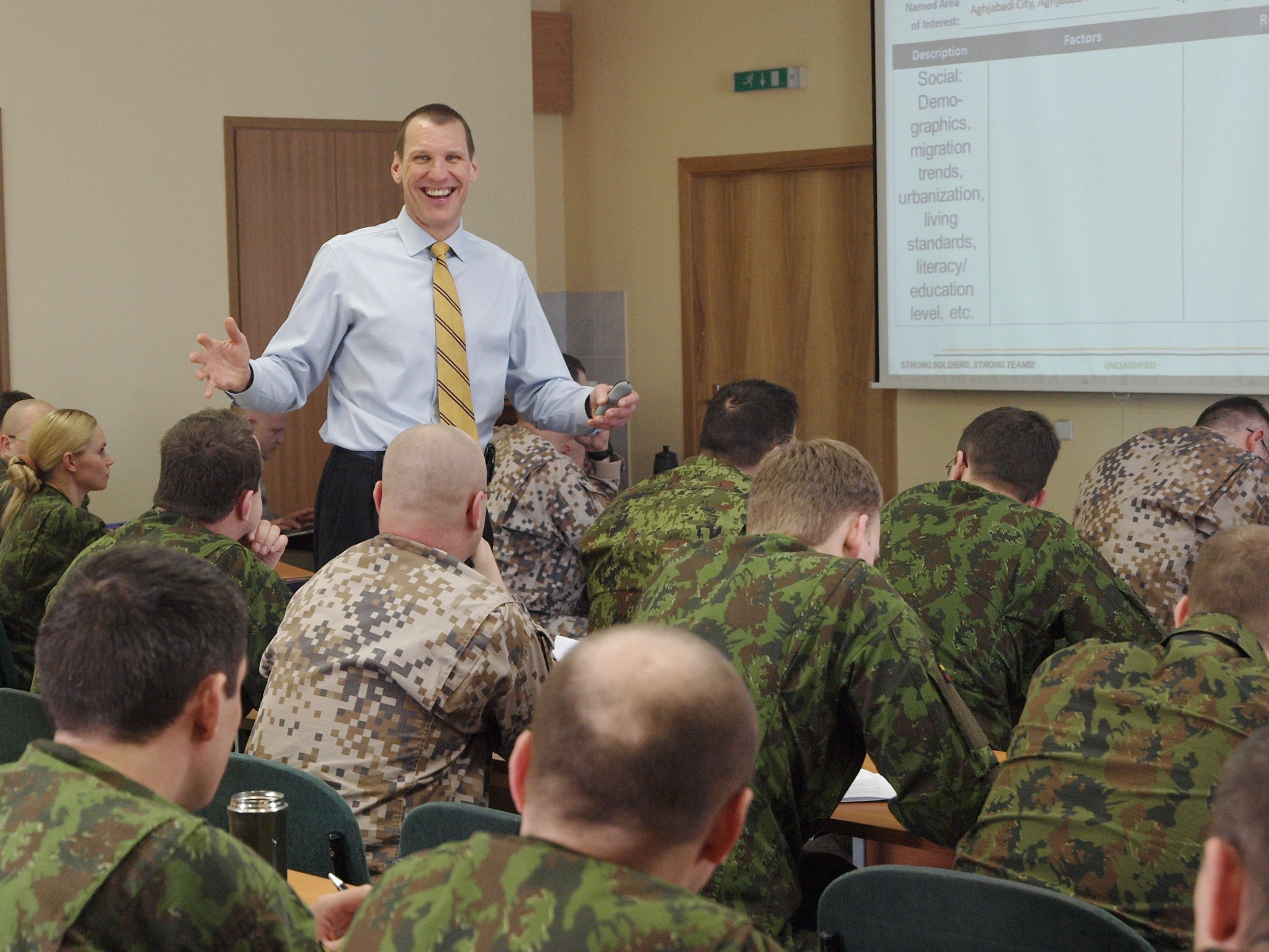 JMRC supports Lithuanian command and staff course | Article | The ...