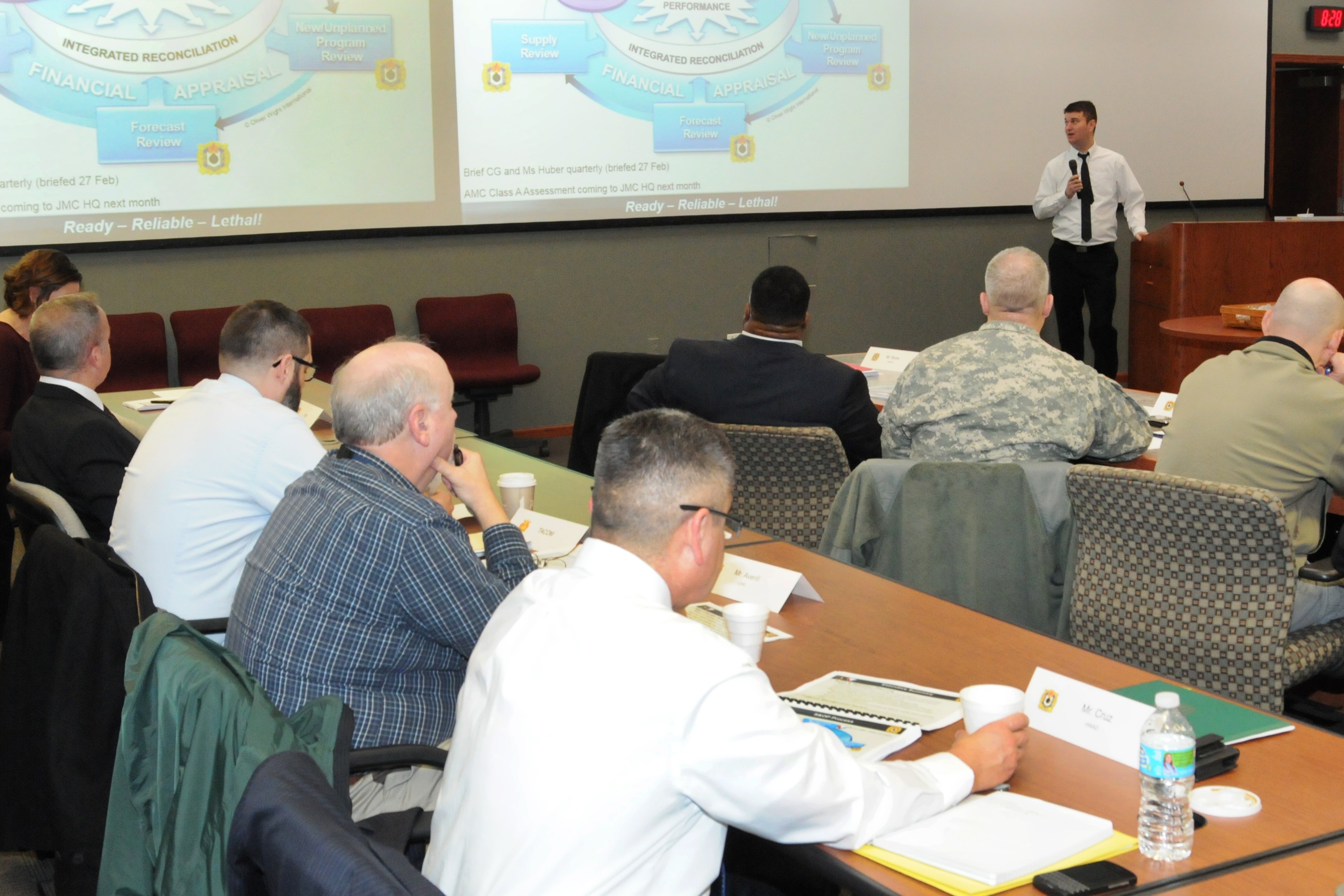 Joint Munitions Command staff meet to discuss ammo workload ...