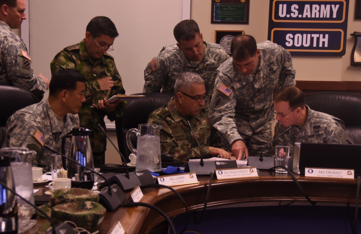 U.S. Army South, Colombian army leaders discuss partnership ...