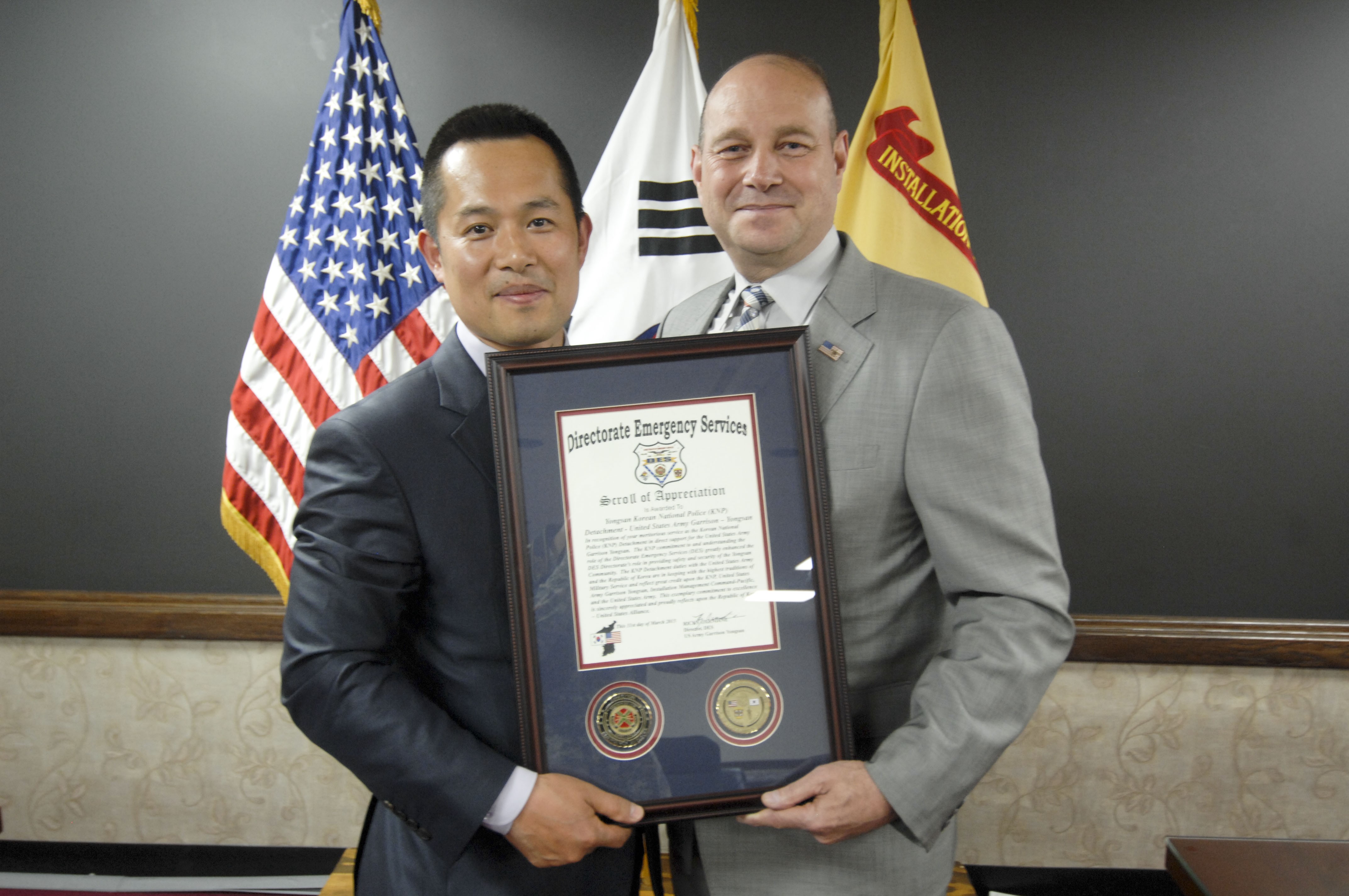 DES Chief appreciates KNP partners | Article | The United States Army