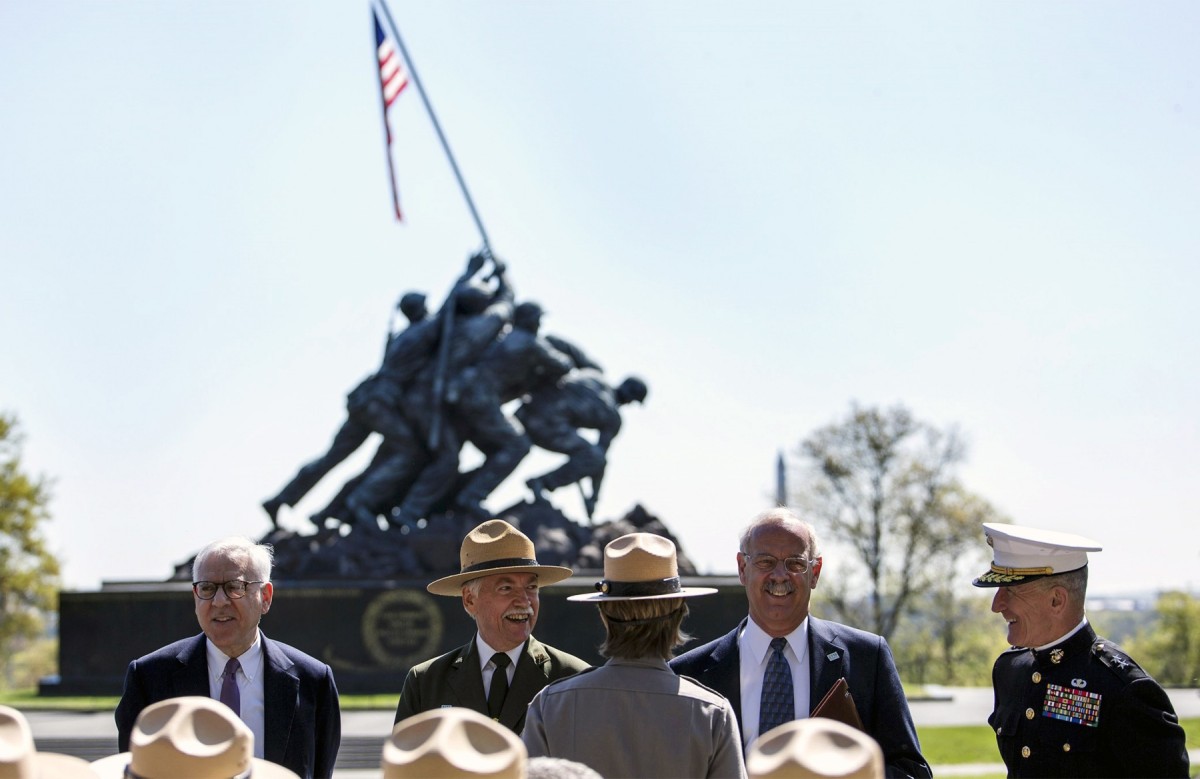 Marines react to Marine Corps War Memorial restoration | Article | The ...