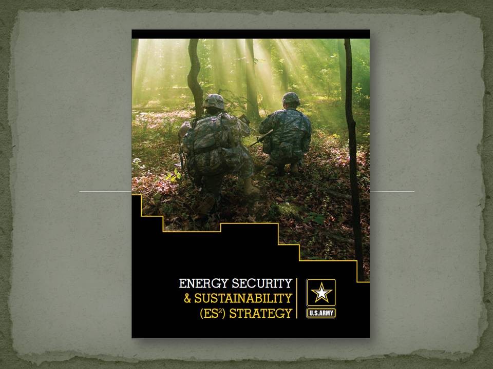 U.S. Army Publishes Energy Security and Sustainability Strategy ...