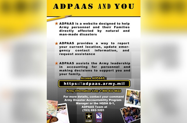 System accounts for, helps Soldiers, families | Article | The United ...