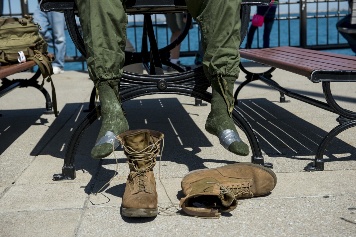 Chicago ruck march held in honor of struggling veterans | Article | The ...
