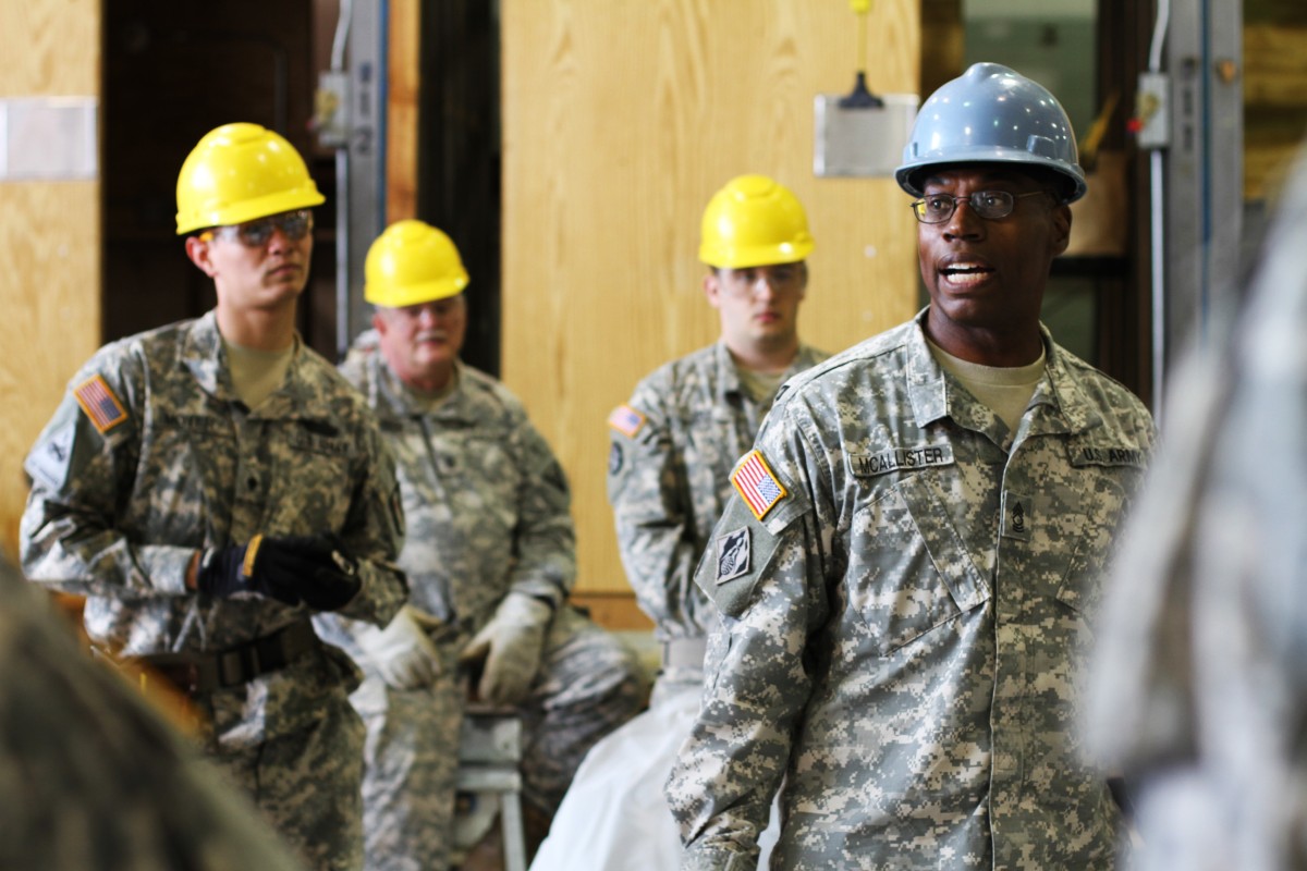 80th Training Command's carpentry, masonry course builds solid ...