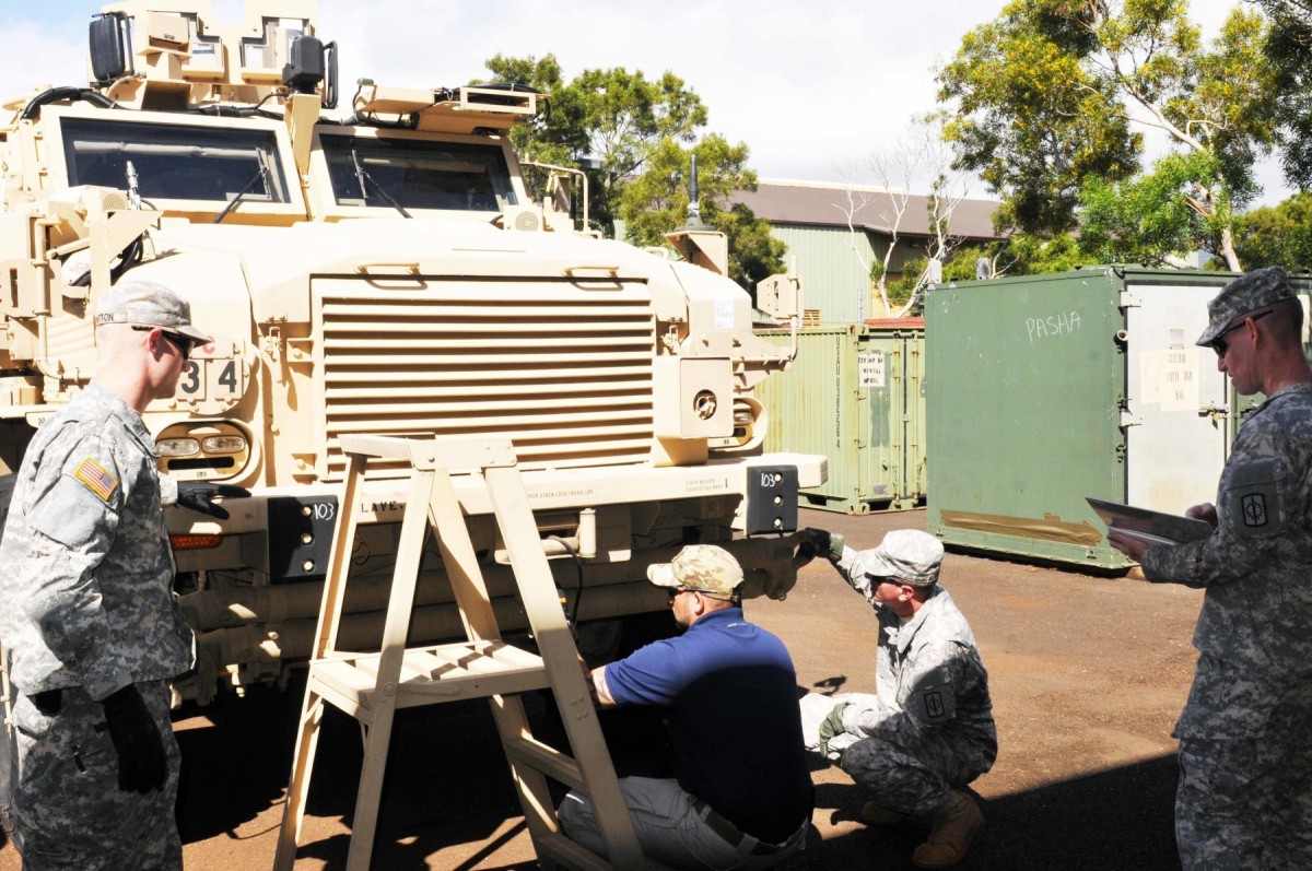 303rd EOD Bn. receives new route clearing vehicles | Article | The ...