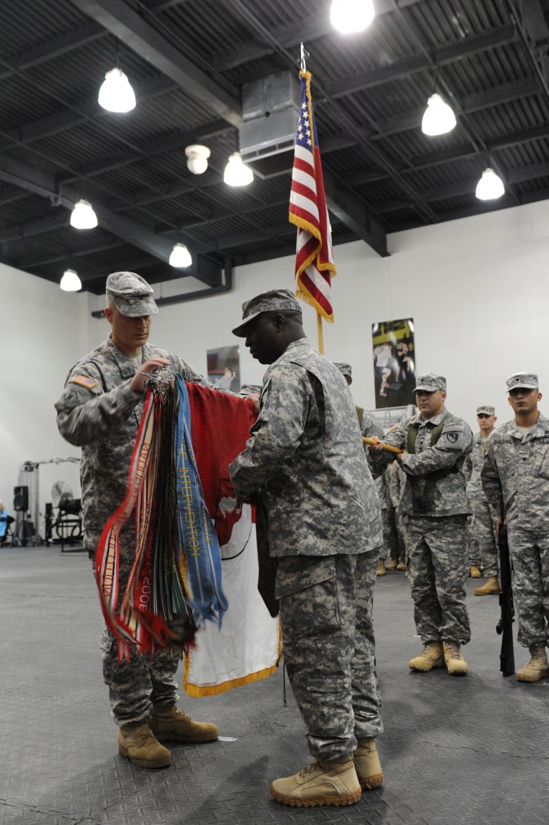 Engineer Brigade uncase colors after mission in Liberia | Article | The ...