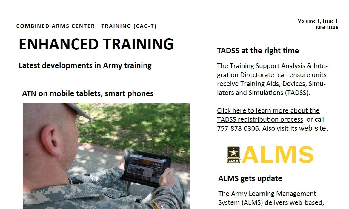 Latest in Army training | Article | The United States Army