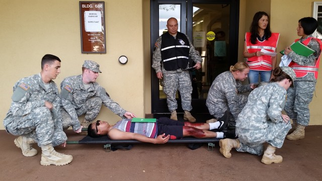 US Army Health Clinic-Schofield Barracks conducts a Mass Casualty ...