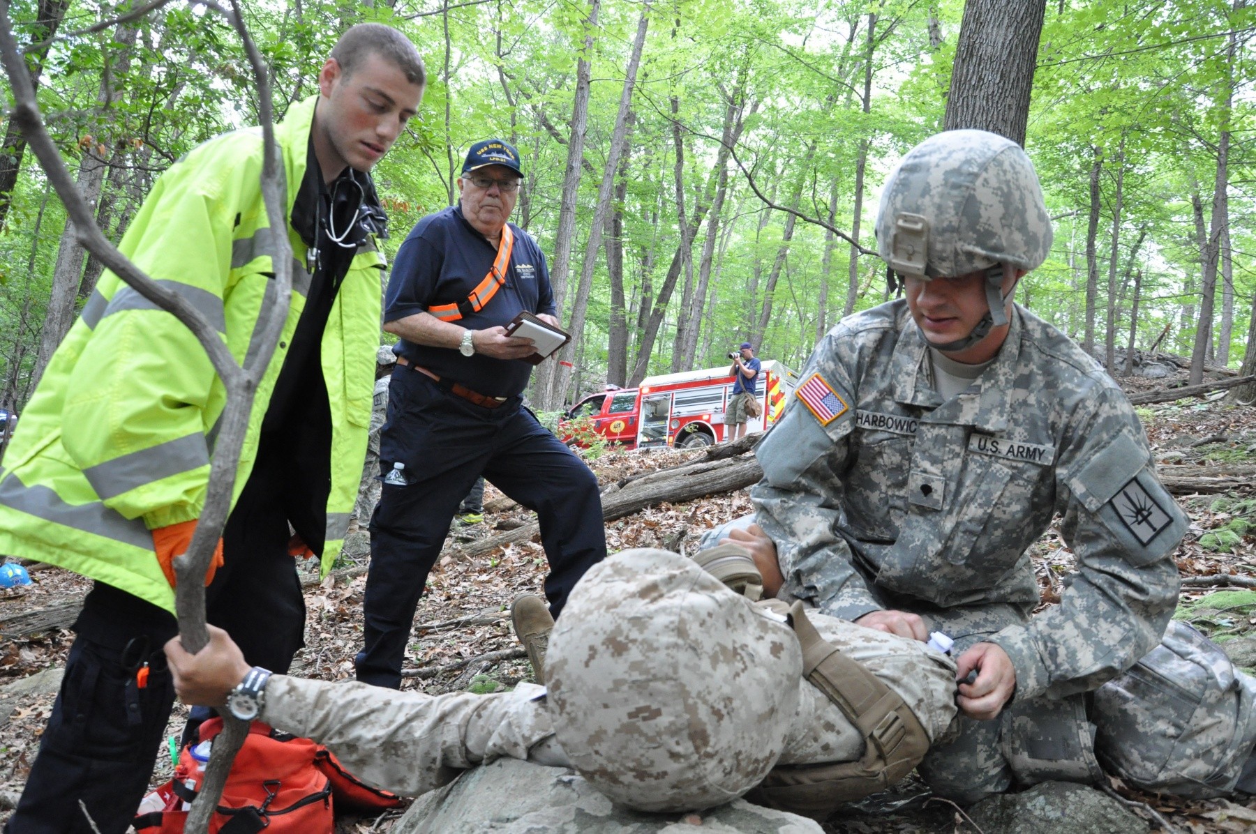 National Guard Soldiers, civilian first responders test skills at Guard ...