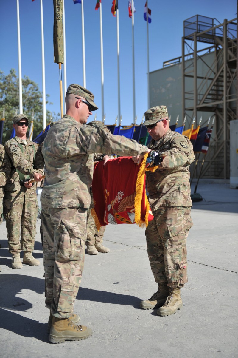 Task Force Dragonslayer transfers authority to TF Iron Shield ...