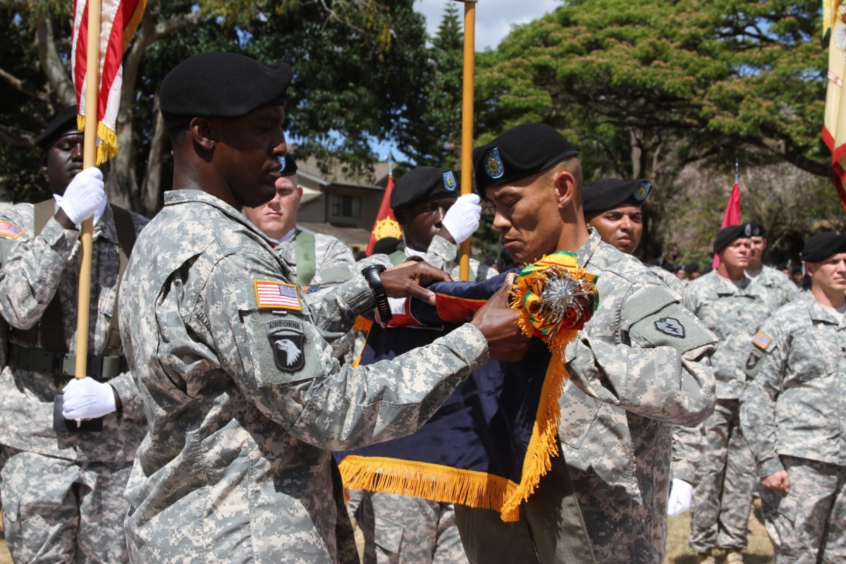 45th Sustainment Brigade Transitions to 25th Infantry Division ...