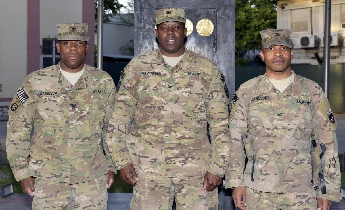 Davidson triple threat in Kabul | Article | The United States Army