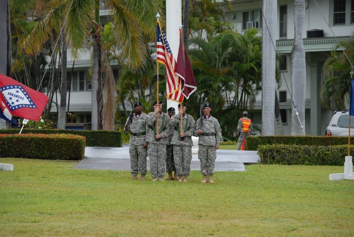 The 18th Medical Command (Deployment Support) conducts a change of ...
