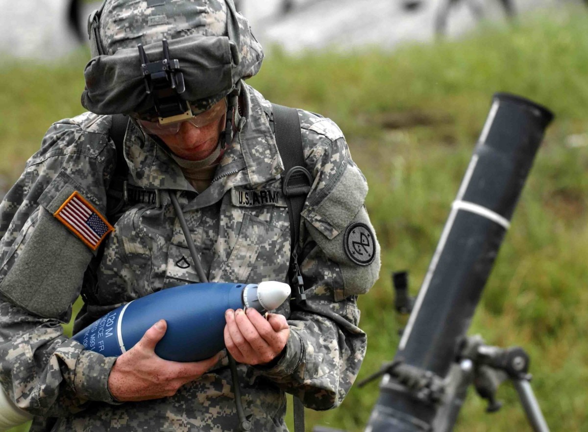 New York Army Guard Cavalry Troopers hone mortar skills at annual ...