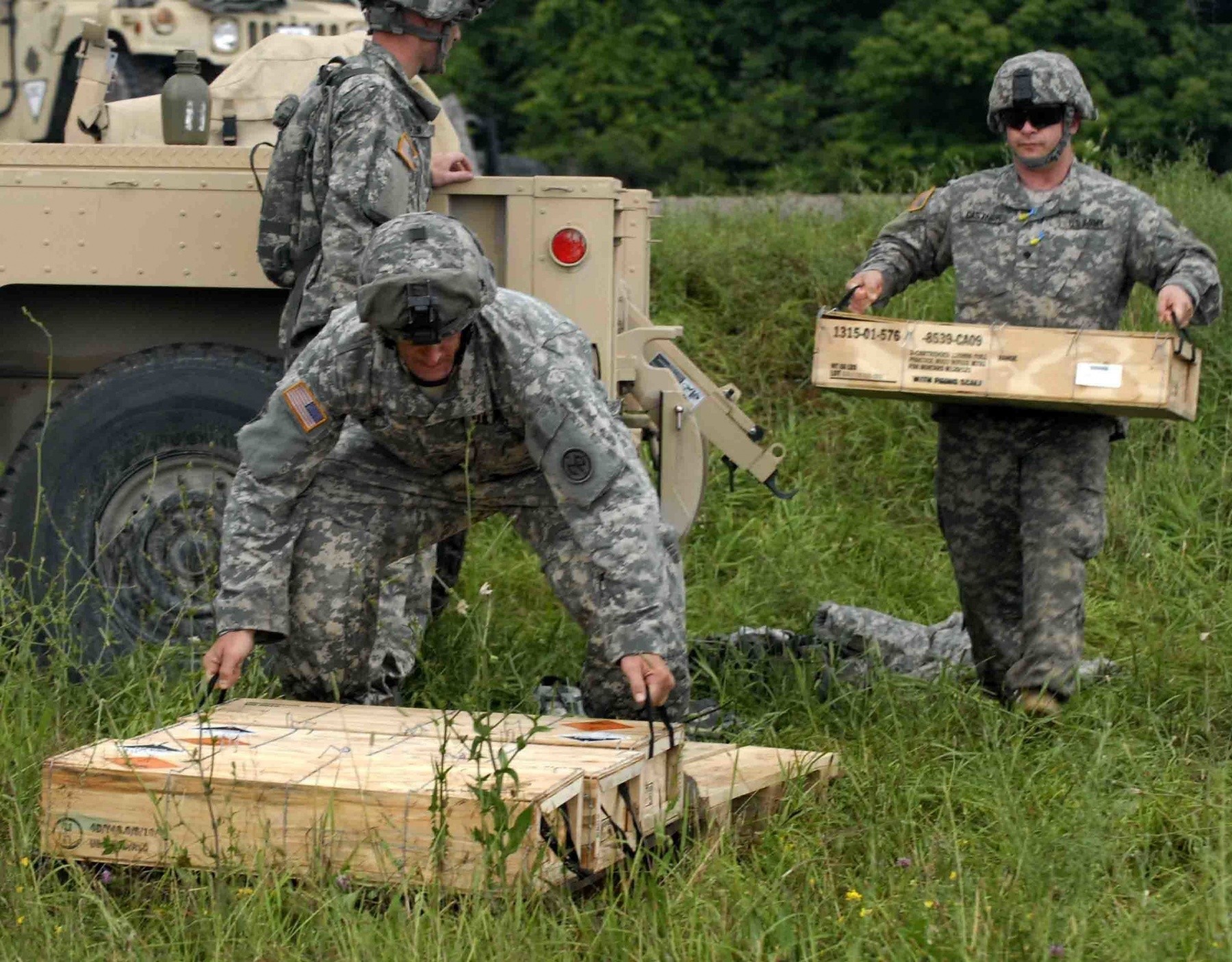 New York Army Guard Cavalry Troopers hone mortar skills at annual ...