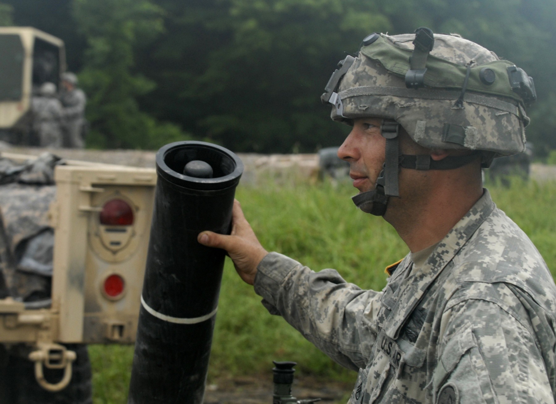 New York Army Guard Cavalry Troopers hone mortar skills at annual ...