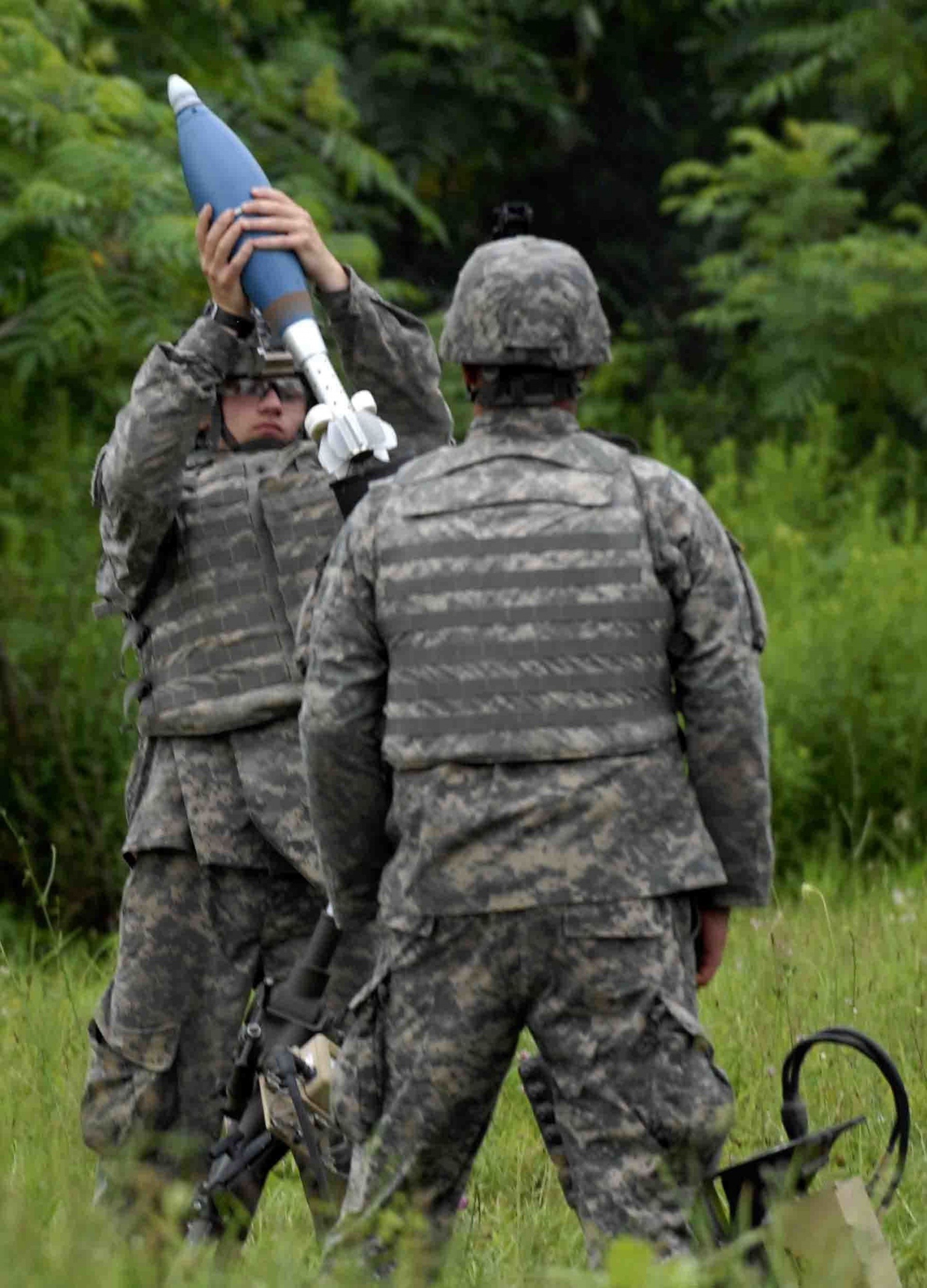 New York Army Guard Cavalry Troopers hone mortar skills at annual ...