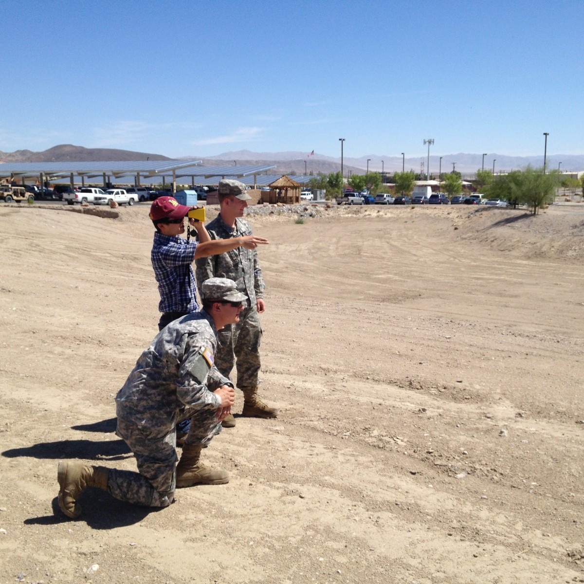 West Point Cadets assist Fort Irwin with its new 100-year storm water ...
