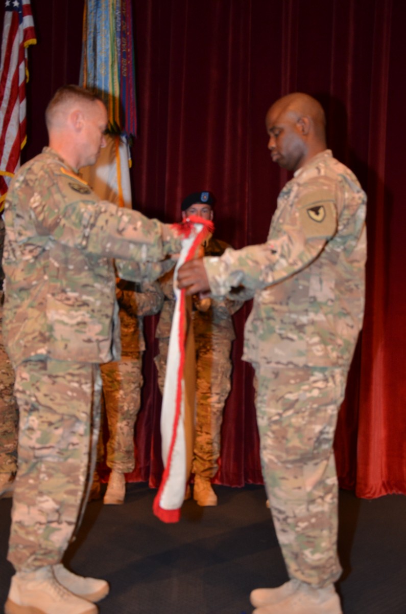 410th CSB cases its colors for deployment | Article | The United States ...