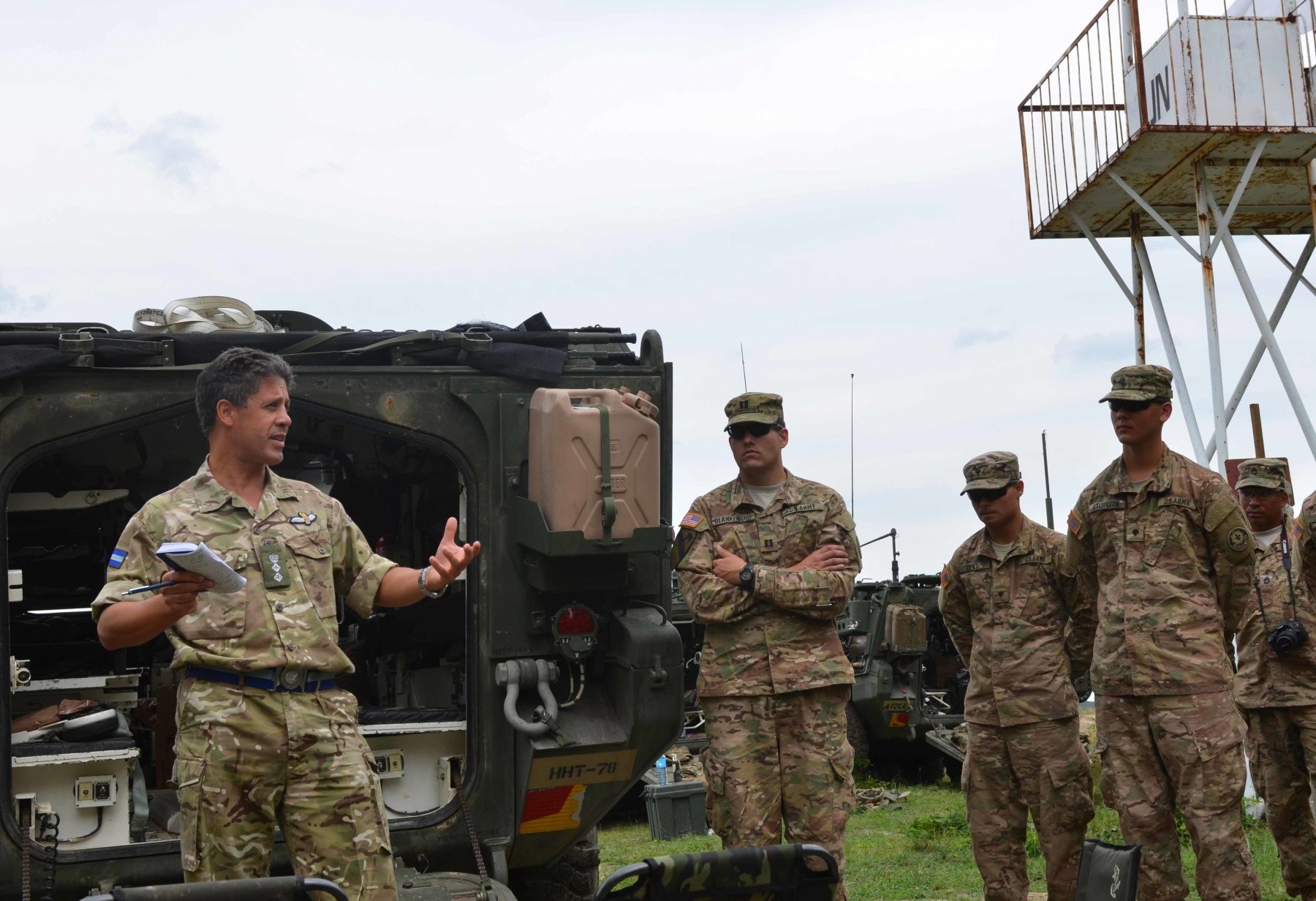 NATO officer visits US Soldiers in Poland | Article | The United States ...