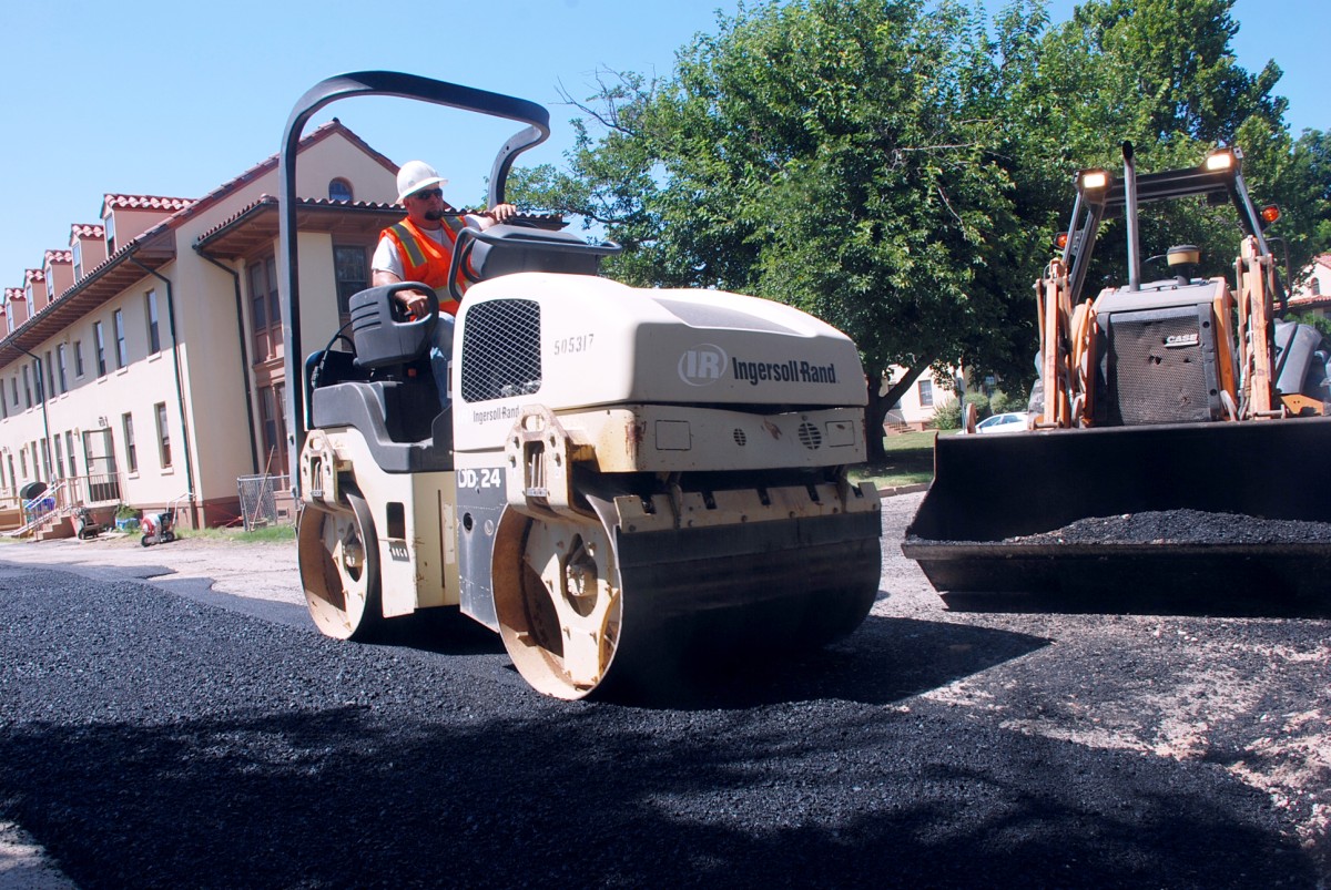 Construction crews repaving Fort Sill roads | Article | The United ...