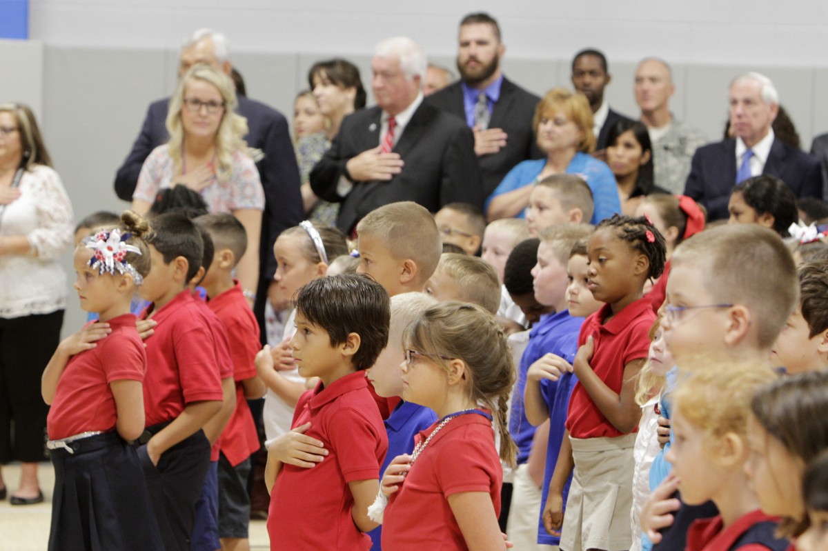 Fanfare opens Freedom Elementary School | Article | The United States Army