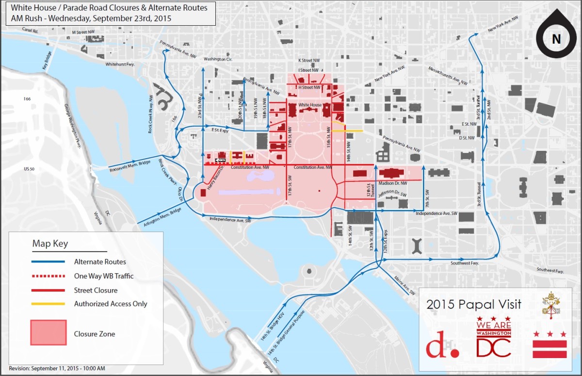 Security Restrictions and Joint Transportation Plan for the 2015 Papal ...