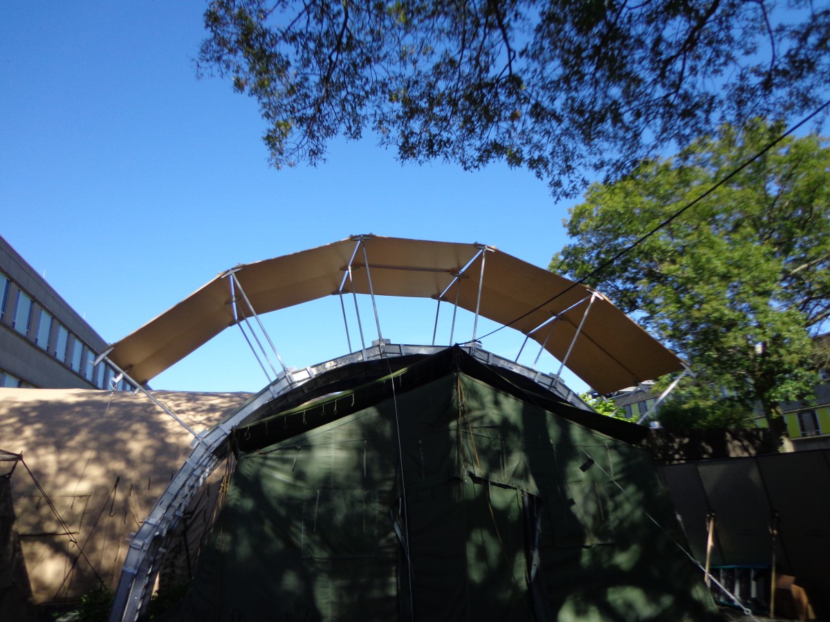Natick researchers are developing overhead protection for base camps ...