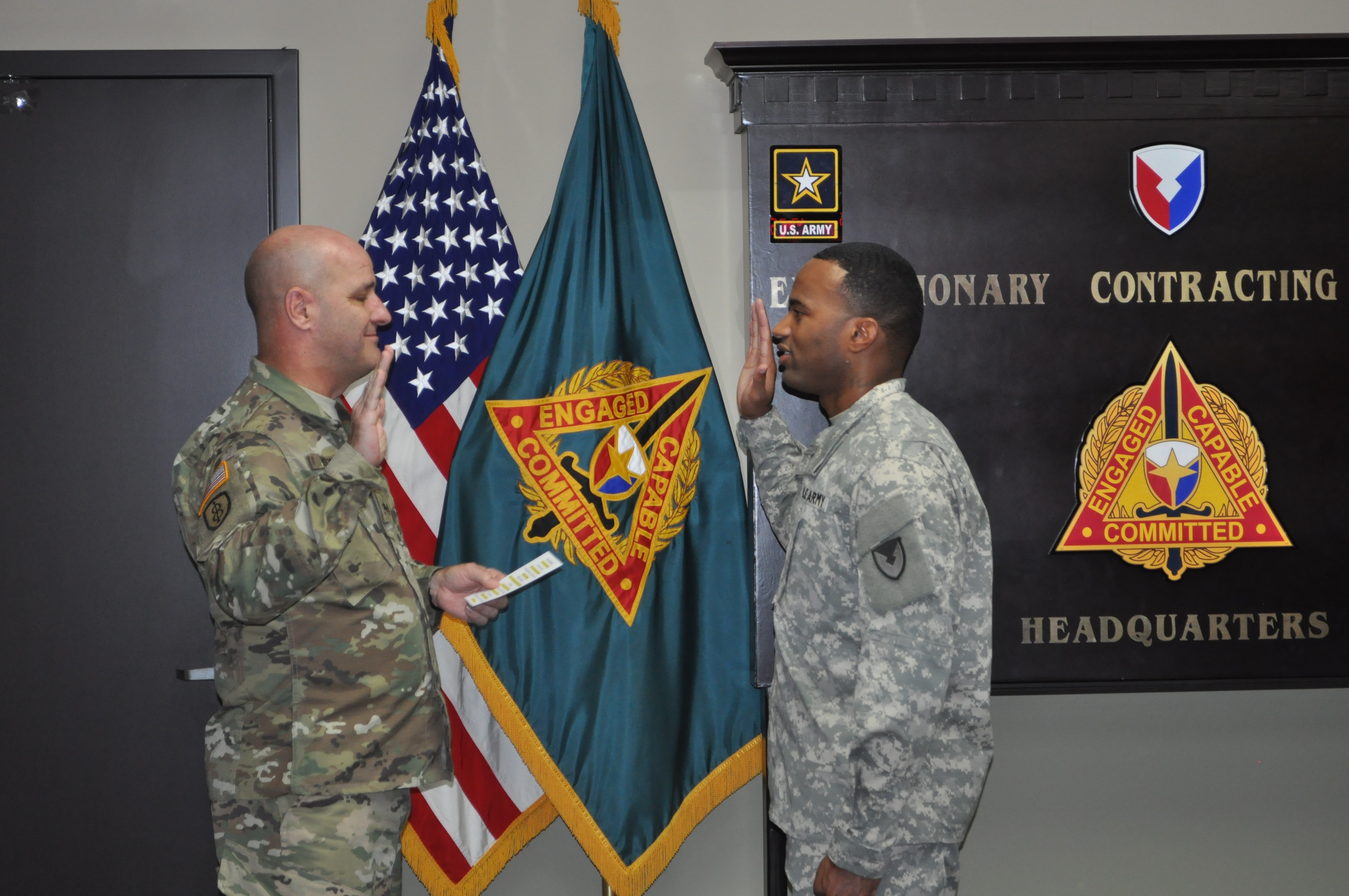 Tookes takes opportunity to reenlist | Article | The United States Army