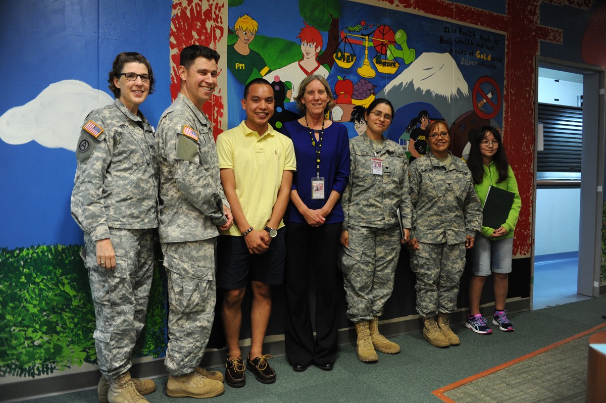 Mural project reflects healthy lives | Article | The United States Army