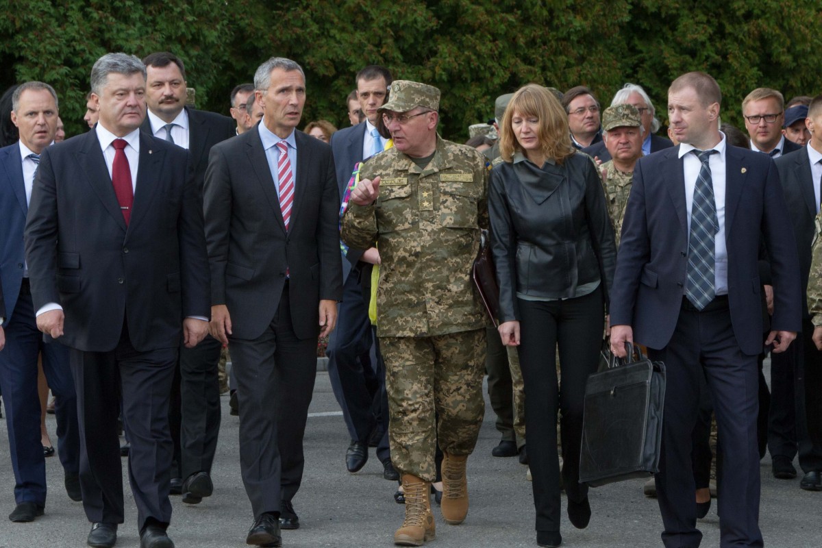Ukrainian president, NATO secretary general begin combined emergency ...