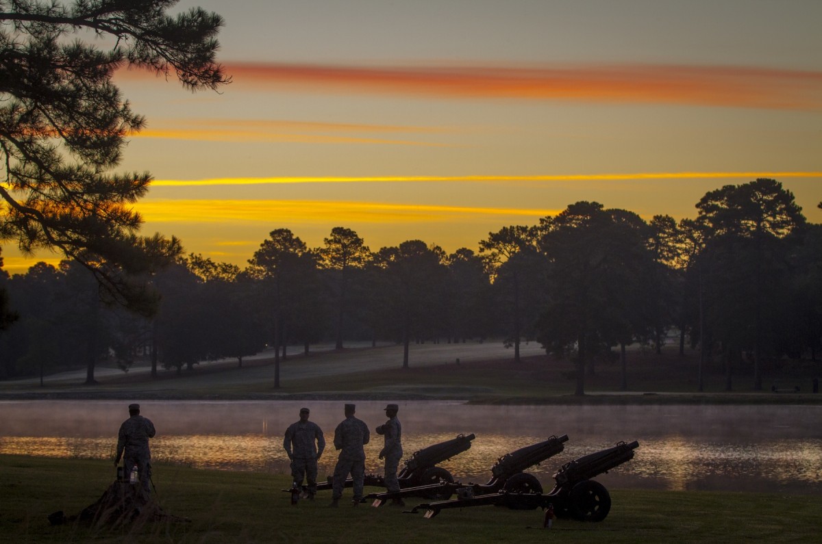 Howitzers at sunrise | Article | The United States Army