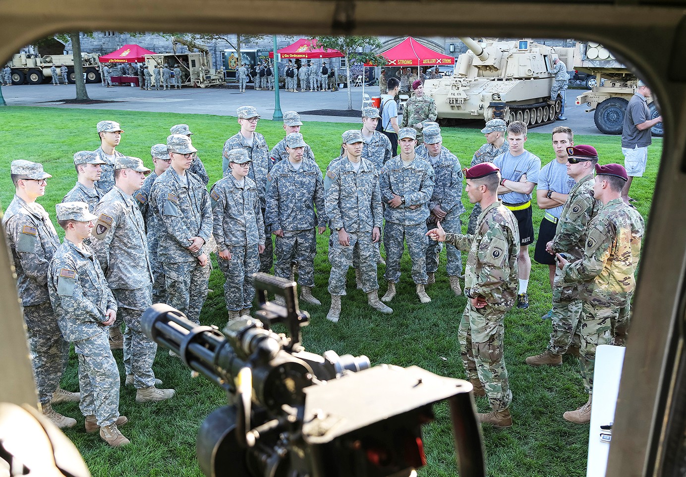 Army Soldiers and equipment on hand for Branch Week Sept. 14-19 ...