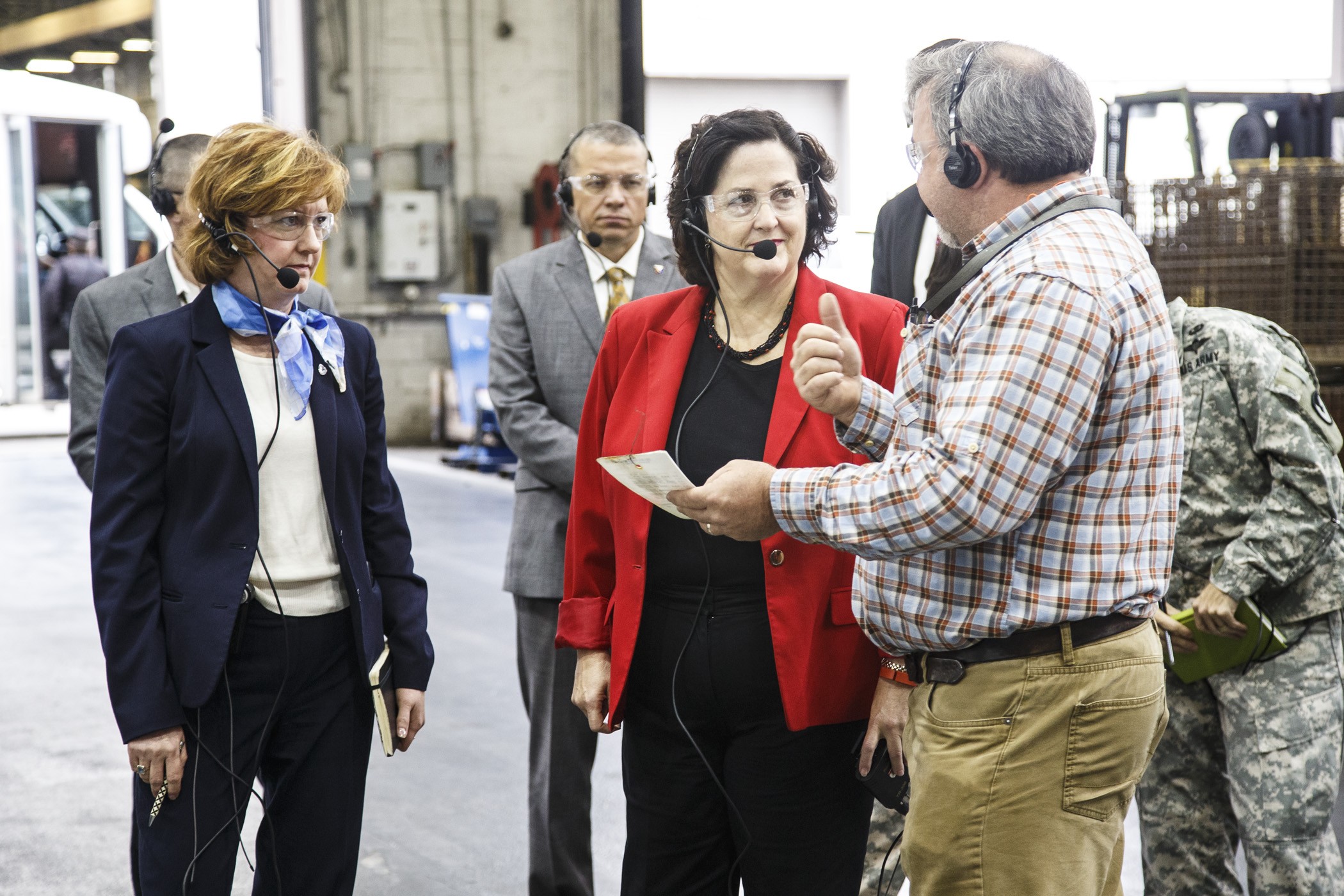 Assistant Secretary Hammack, AMC, TACOM VIPs visit Anniston Army Depot ...