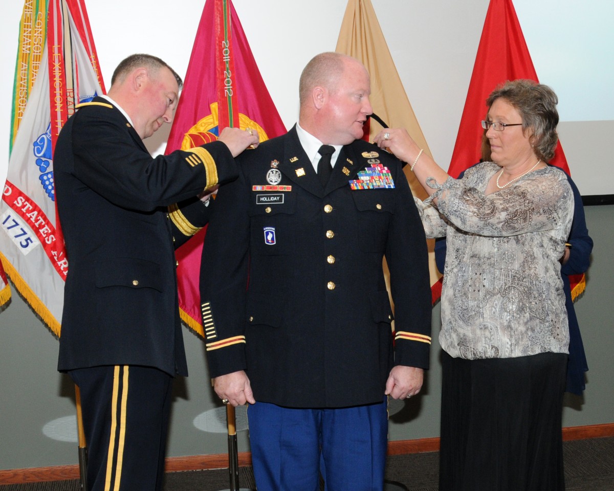 Army Reserve Detachment Leader promoted by JMC Commander | Article ...