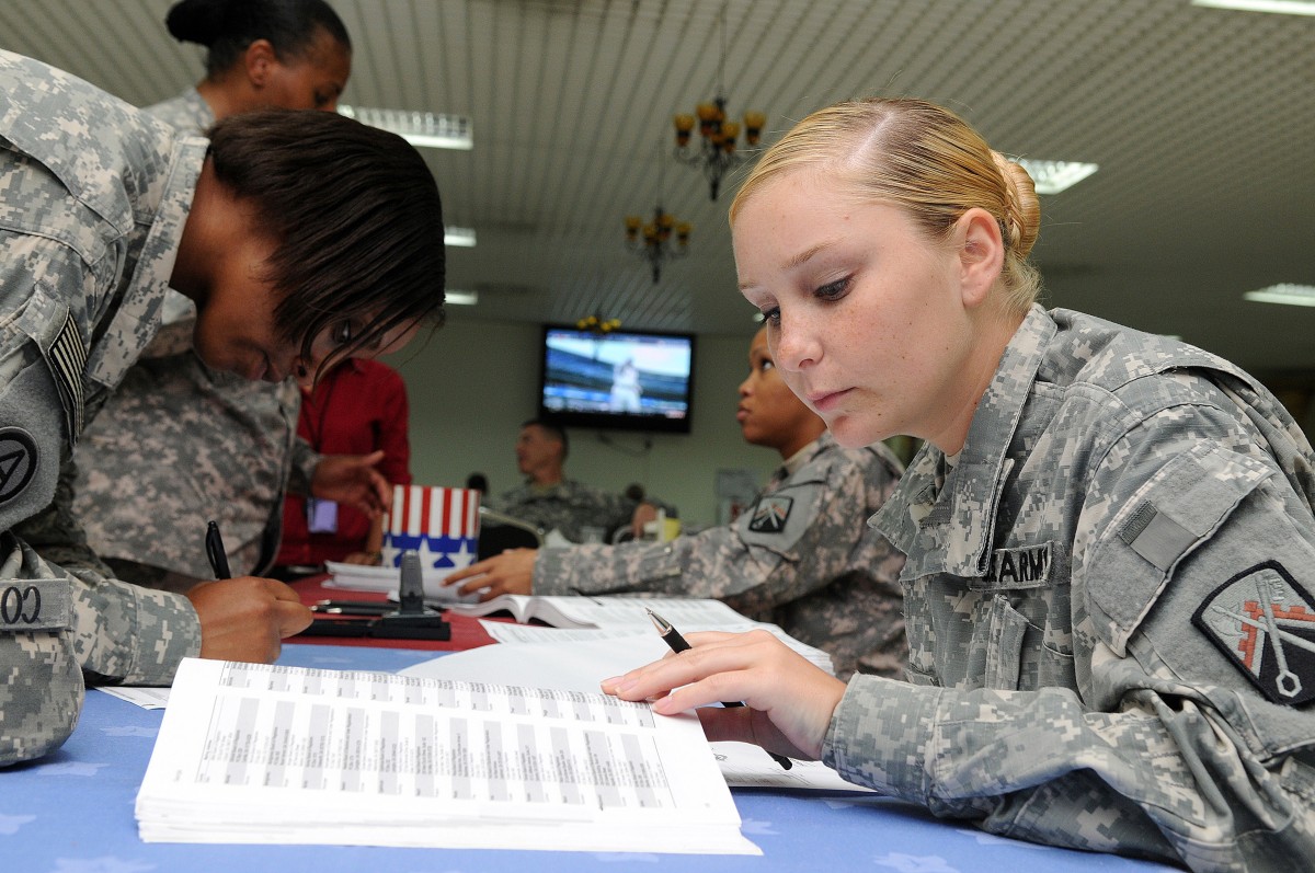 Army installations kick off voting season | Article | The United States ...