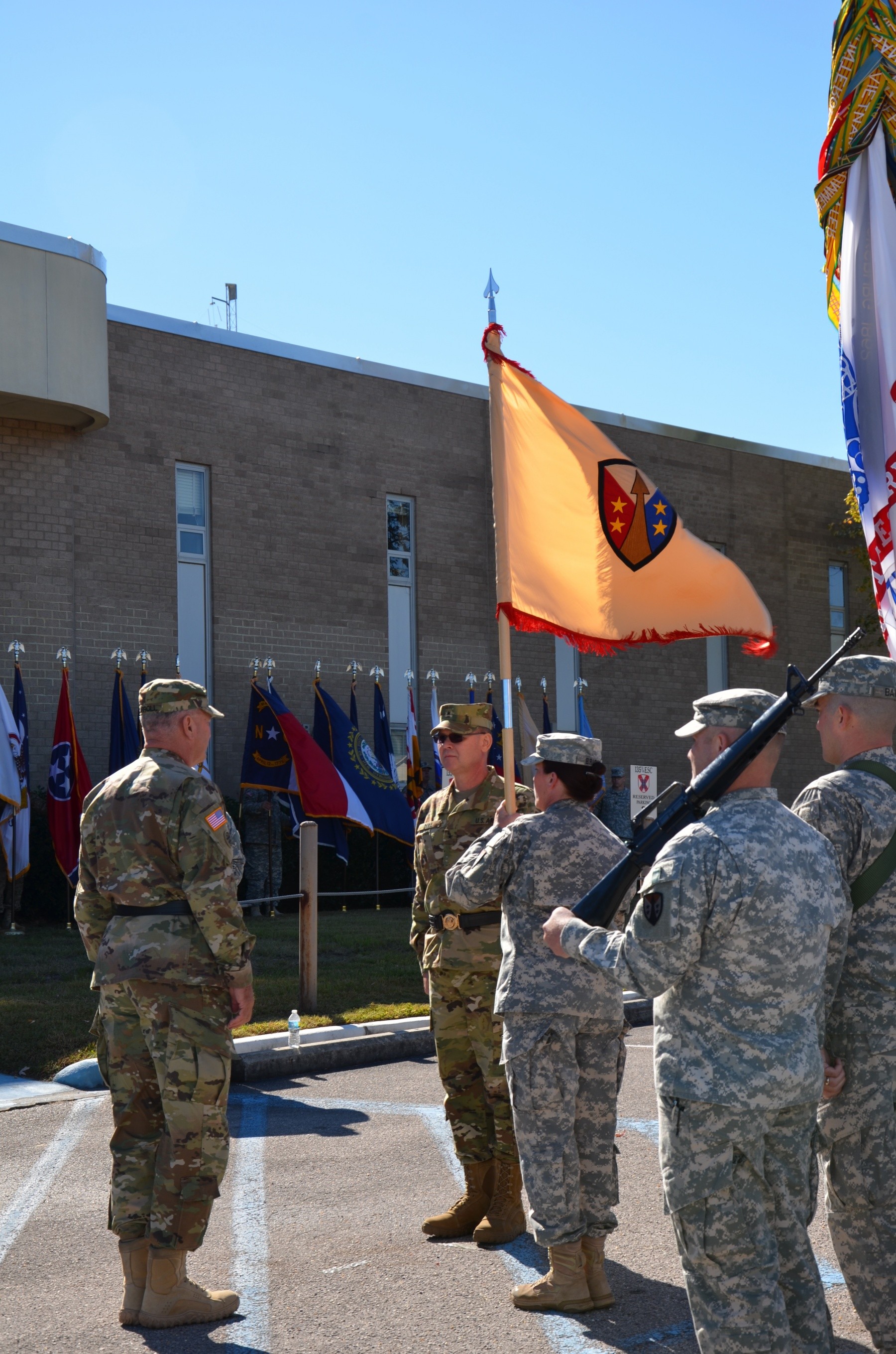 The Army Reserve Sustainment Command holds assumption of command ...