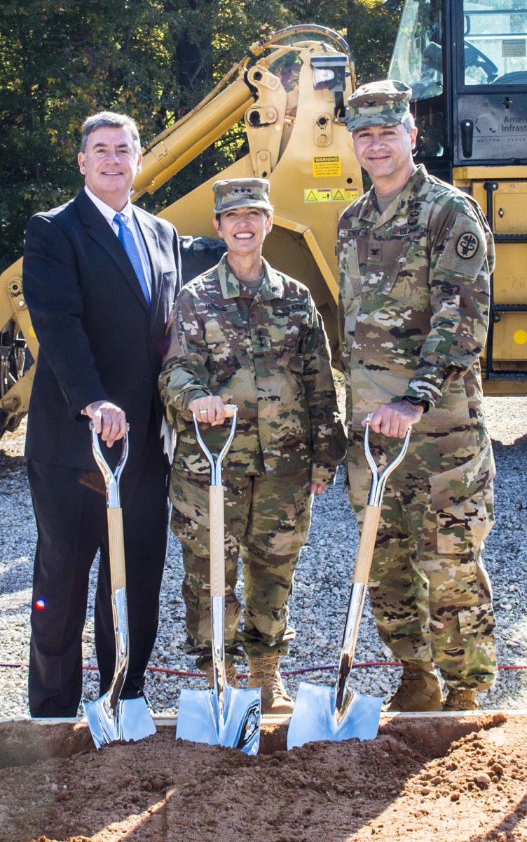 Army Public Health Center holds ground breaking ceremony for new ...