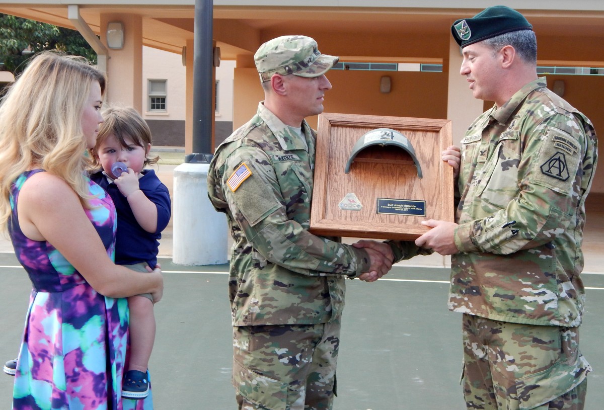 Helmet that saved NCO's life returned to him | Article | The United ...