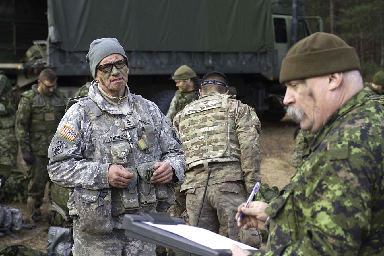 41st Engineer Battalion Soldiers, build international relations ...