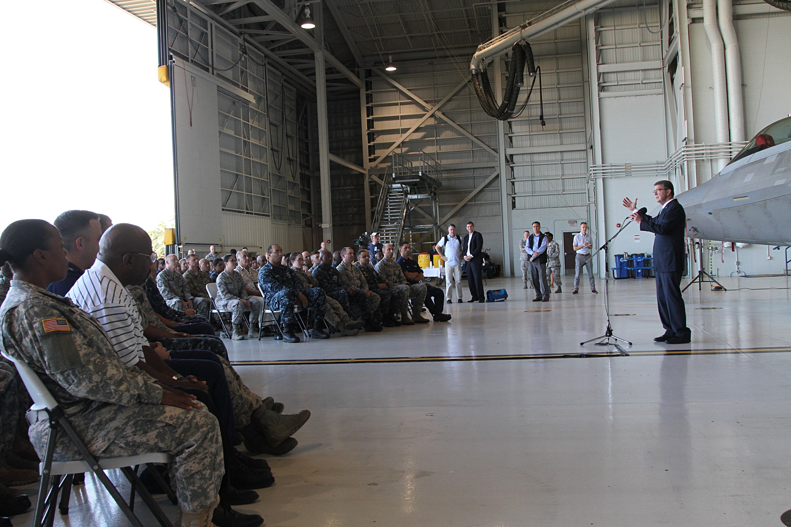 SECDEF visits service members at Joint Base Pearl Harbor-Hickam ...