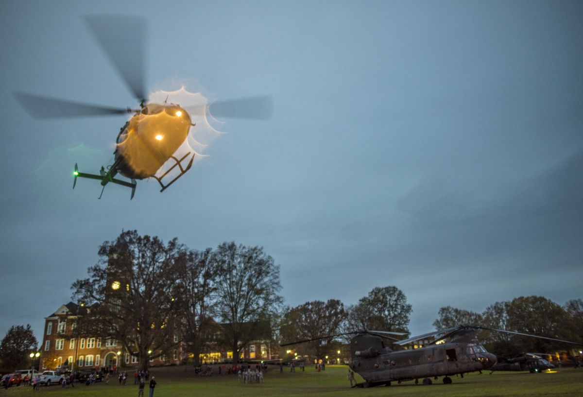 Lakota helicopter ascends in light rain | Article | The United States Army