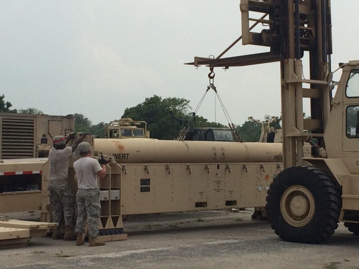 TFT and joint teammates make THAAD missile movement history | Article ...