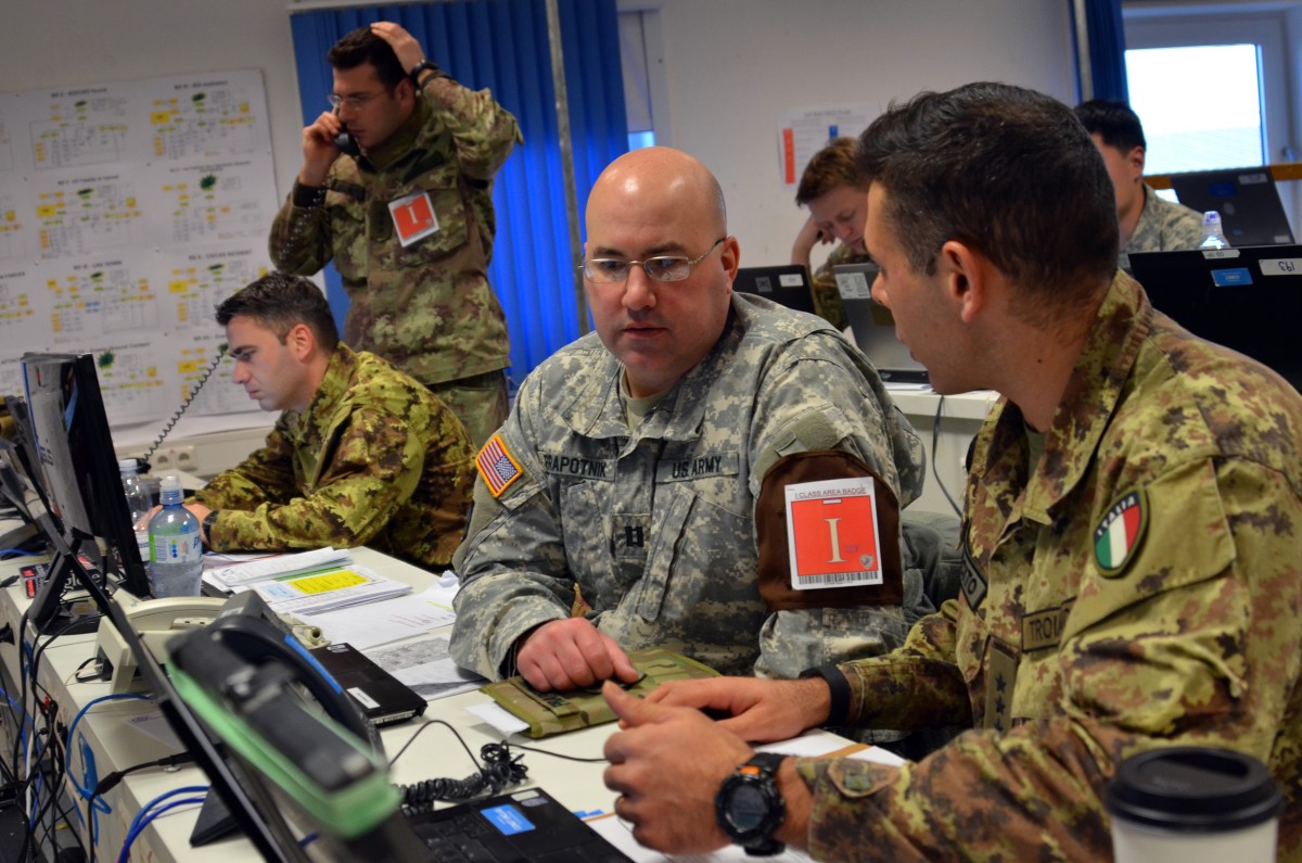 National Guard connects with multinational Soldiers during Allied ...
