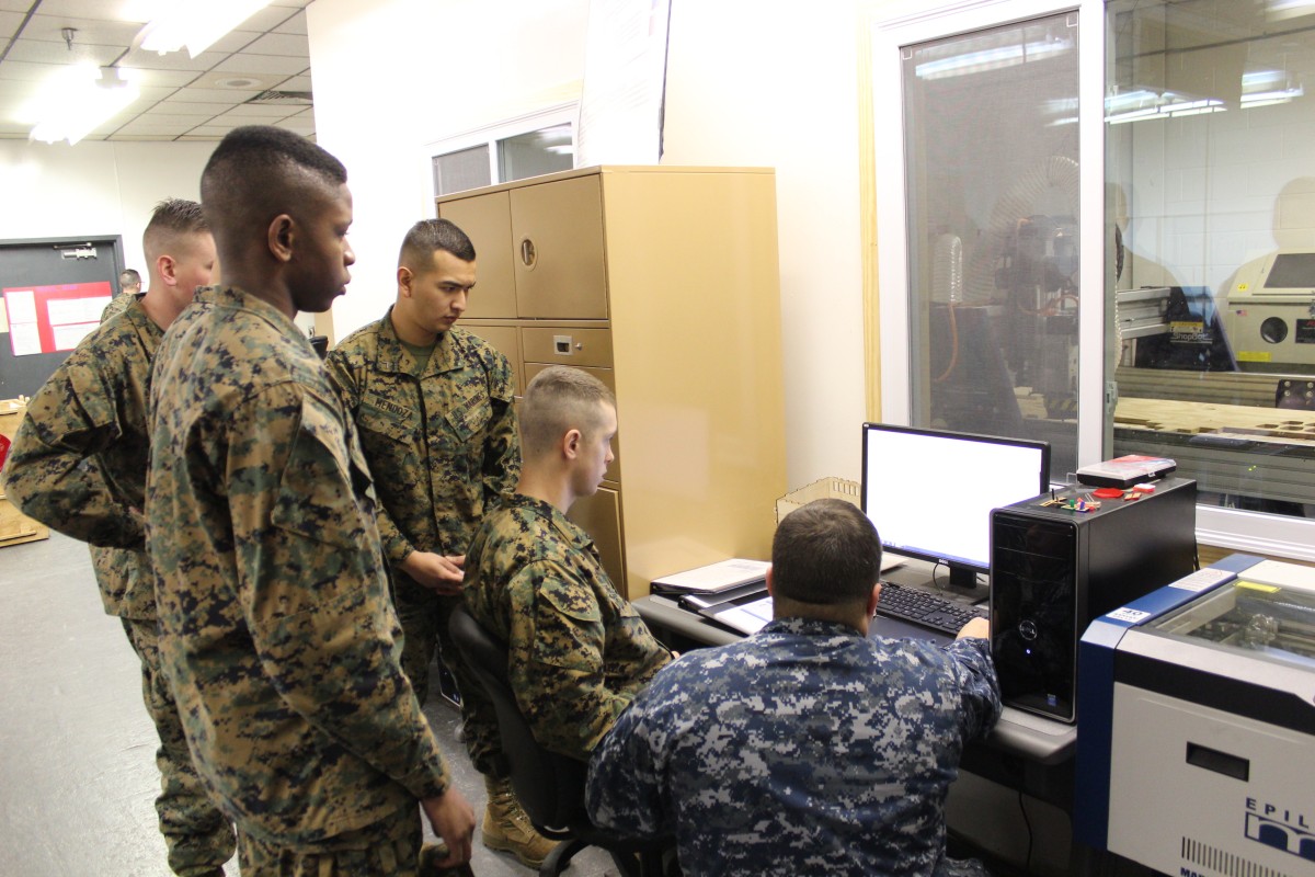 MARMC Fab Lab Host Fort Lee Marines | Article | The United States Army