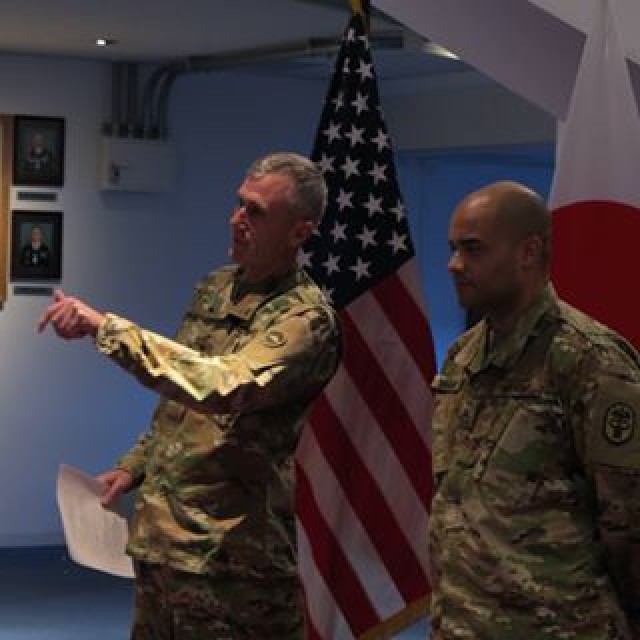 Maj. Gen. Pasquarette Promotes MEDDAC-Japan Soldiers. | Article | The ...
